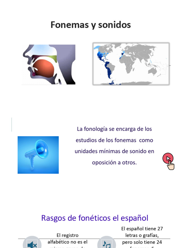 Fonemas del español: 24 sonidos clave | PDF | Fonema | Fonética