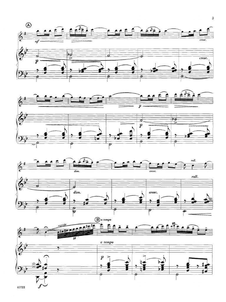 Classical Solos For Alto Sax With Piano - 007 | PDF