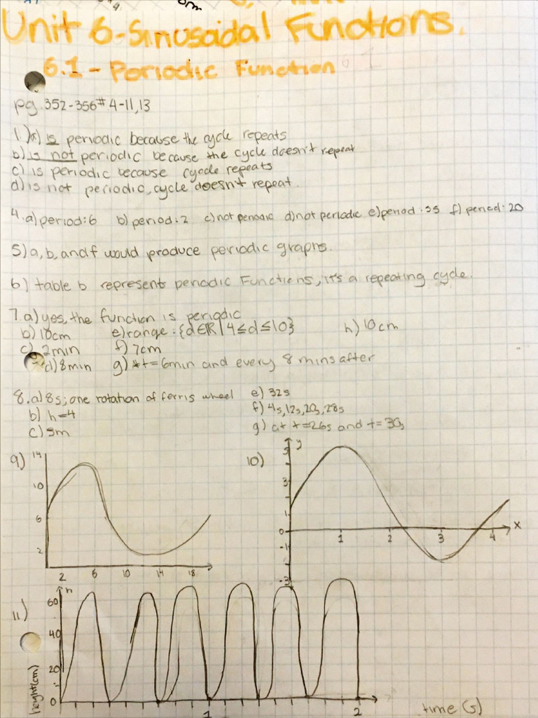 Unit 6 - Functions | PDF