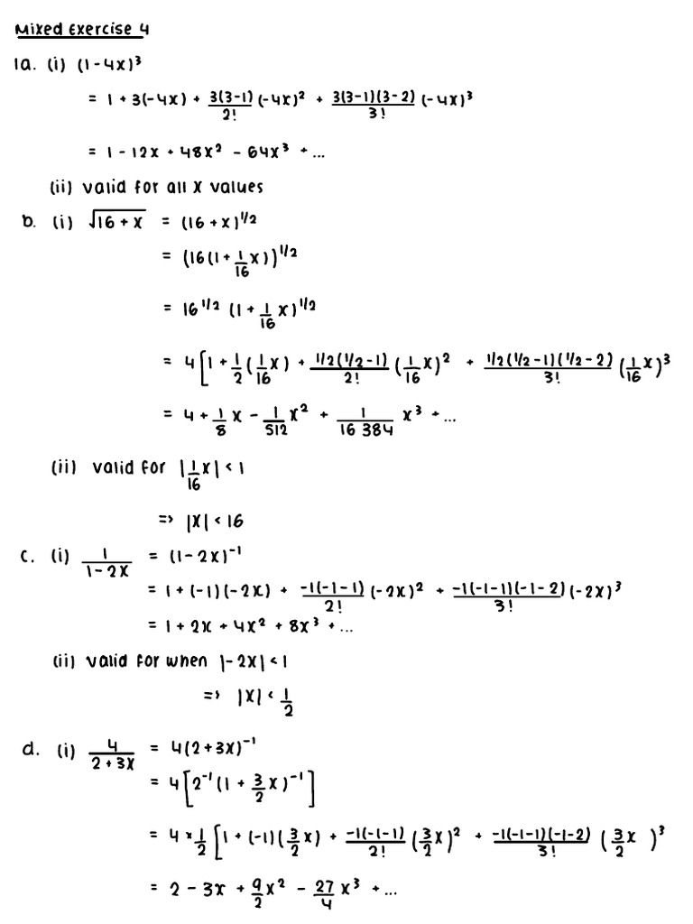 Mixed Exercise 4 - Angelo Quilala | PDF | Mathematics