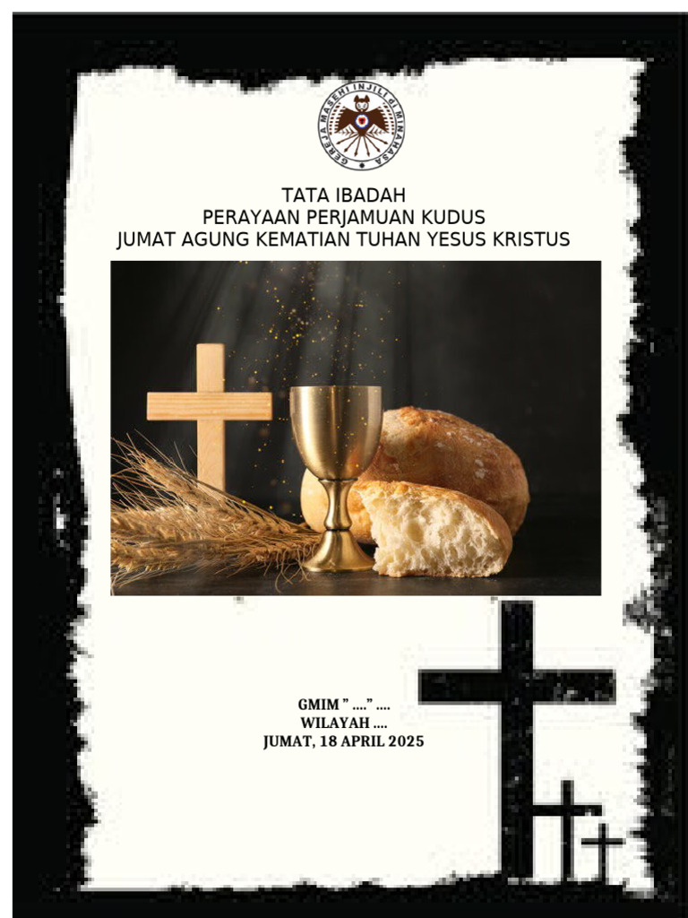 Tata Ibadah Perjamuan Kudus 2025 | PDF