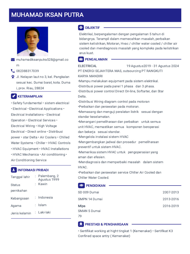 CV Terbaru | PDF