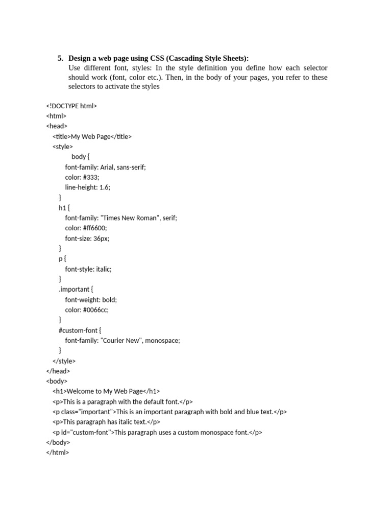 FSWD exp 5 and 6 | PDF