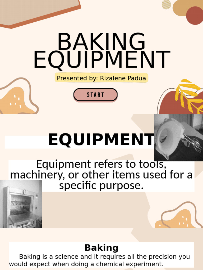 BPP Baking Equipment | PDF