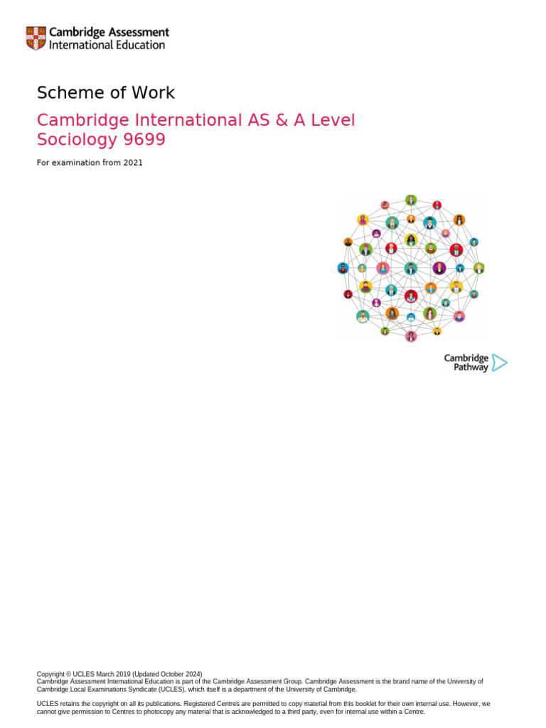 9699 Scheme of Work (For Examination From 2021) | PDF | Learning ...