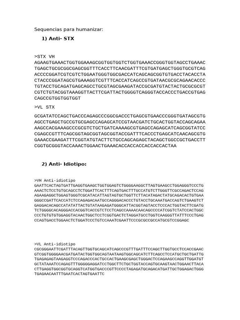 Sequencias para Humanizar (1) | PDF