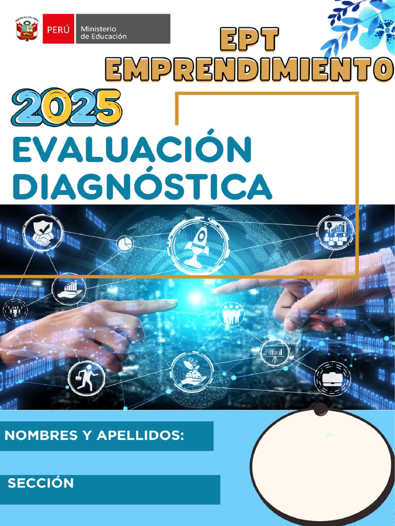 5º Prueba Diagnóstica Ept Emprendimiento - 2025 | PDF | El pensamiento de diseño | Publicidad