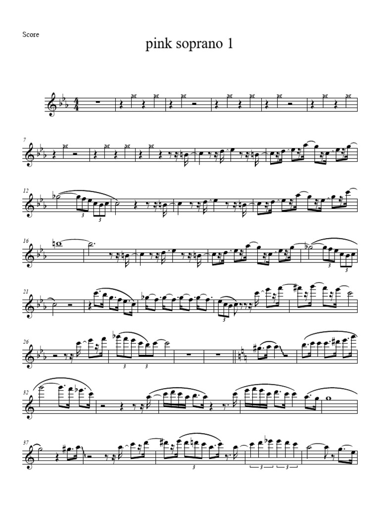 Pink Soprano 1 | PDF