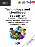 TLE HE6 Module 4 Edited | PDF | Sewing | Yarn