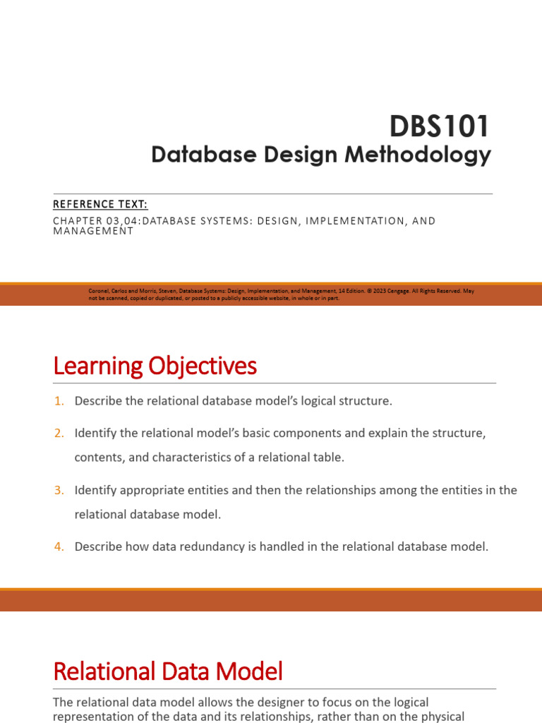 Database Design Methodology Pdf Relational Database Relational Model 6607