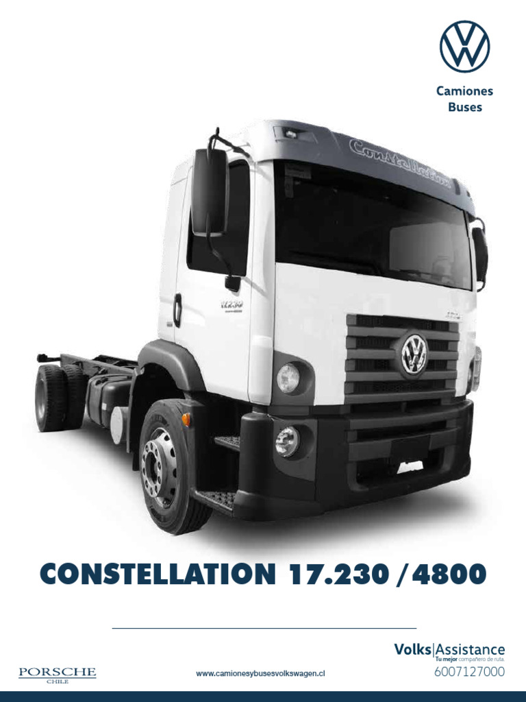 Ficha Técnica VW Worker 17.230-4.800 | PDF | Eje | Camión