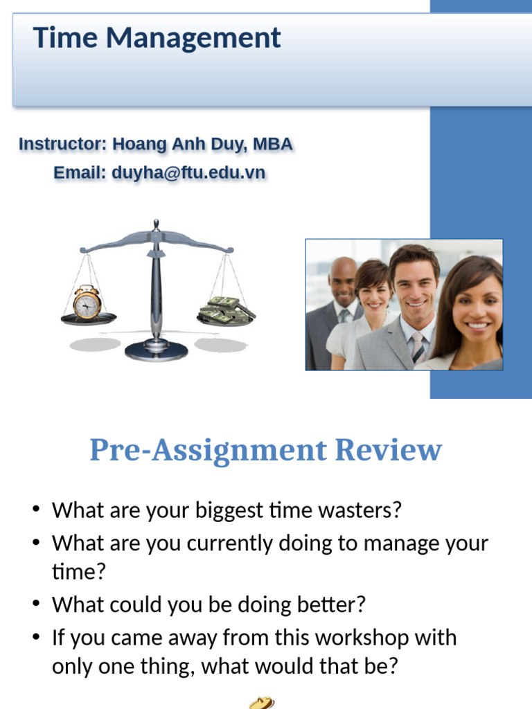 Time Management - Students | PDF | Goal | Procrastination