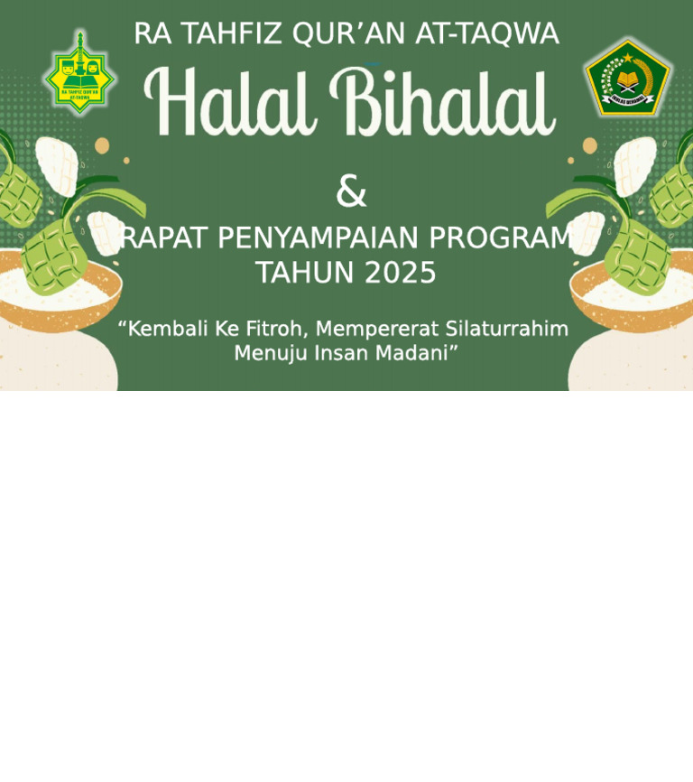 Hala Bi Halal 25 | PDF