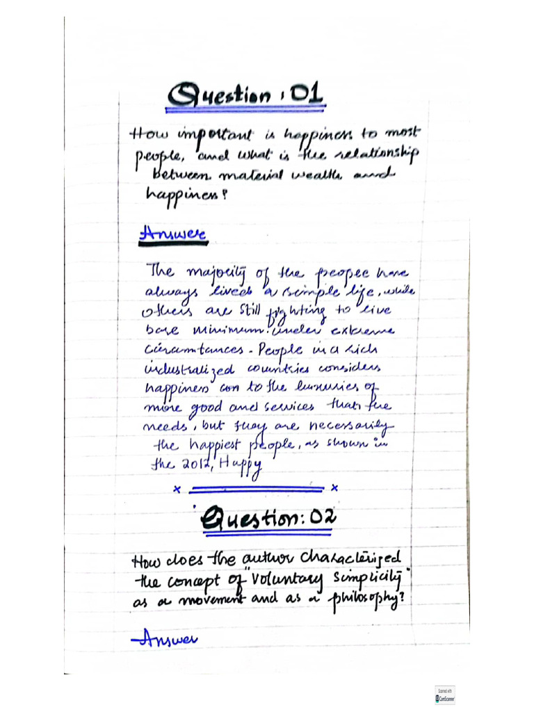 Comprehension Task 2 | PDF