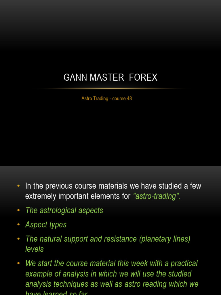 Gann Master Forex Course 48 | PDF | Planets | Astronomy