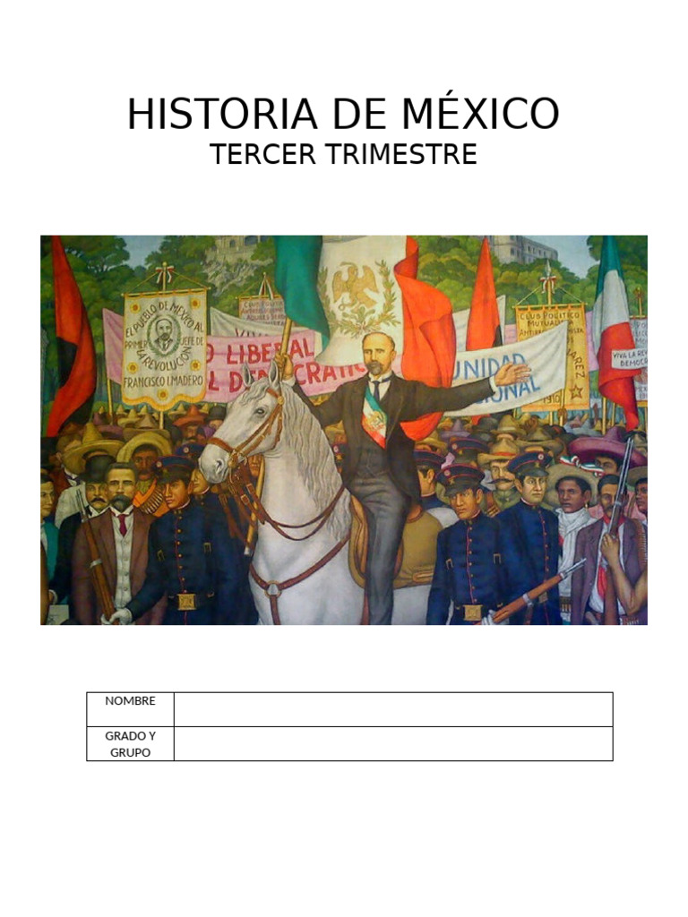 cuadernillo 2do | PDF | revolución mejicana | México