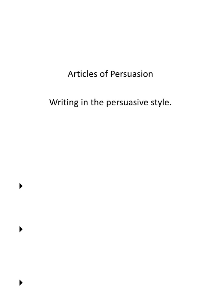 Persuasive Writing Techniques Explained | PDF | Persuasion