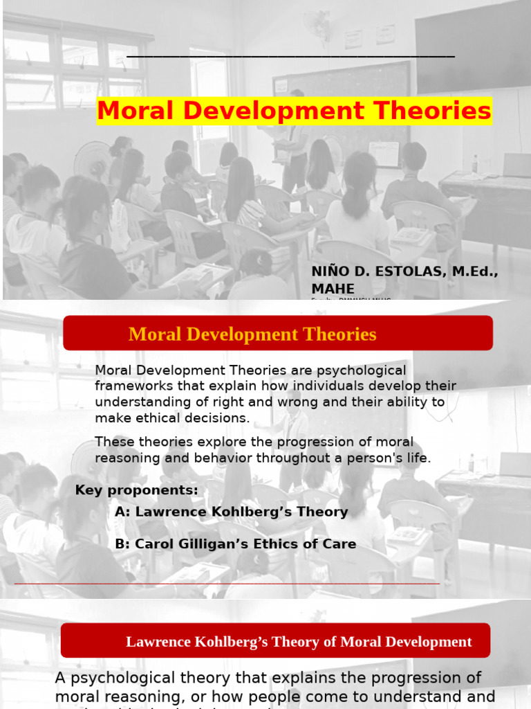 Moral Development Theories | PDF | Psychology | Psychological Concepts