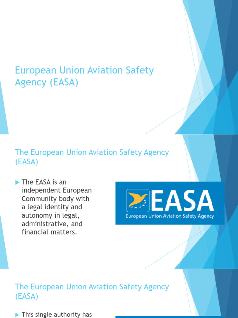 The EASA and FAA | PDF | Federal Aviation Administration | Aviation