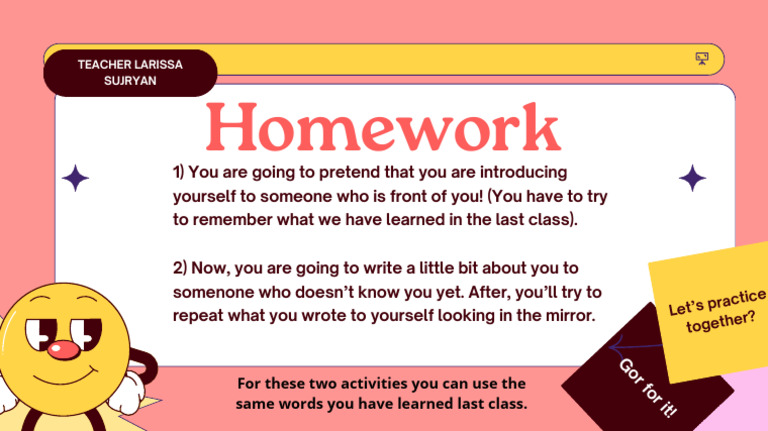 homework - class 1 | PDF