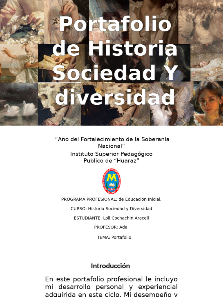 Portafolio de Historia | PDF