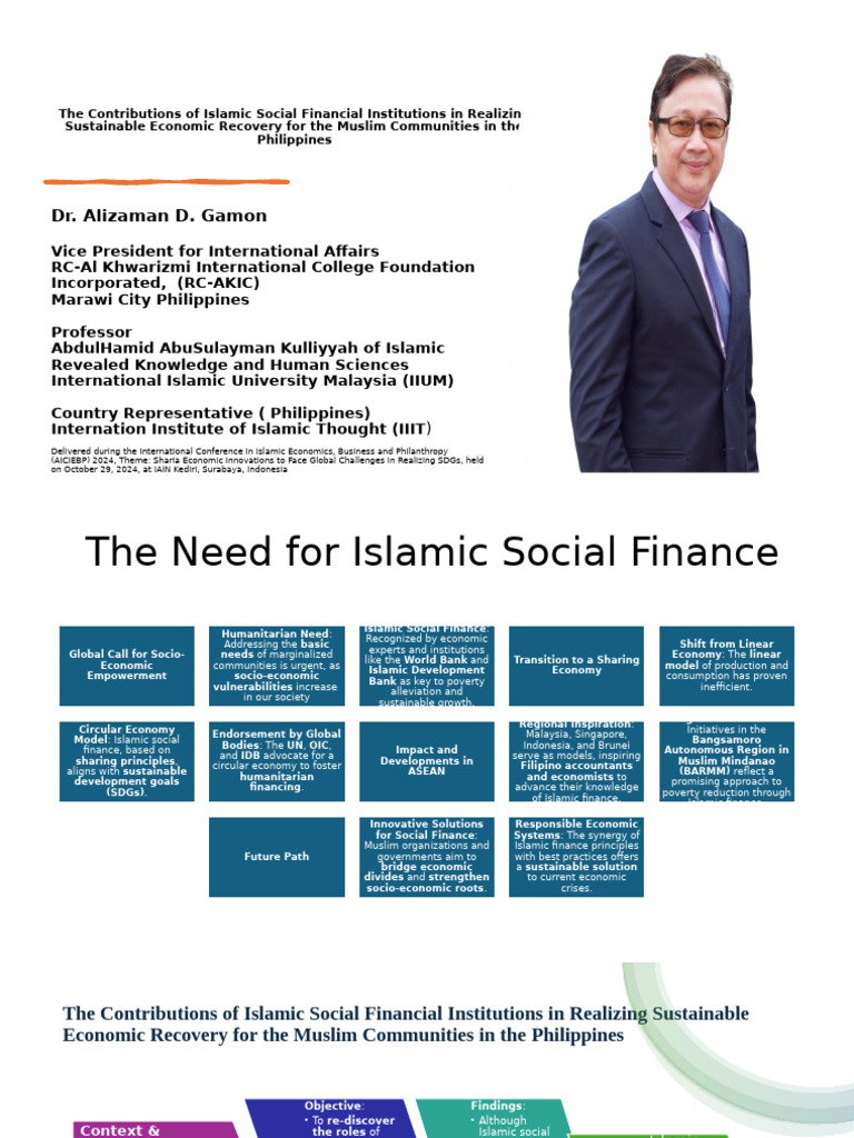 Islamic Social Financial Institutions | PDF | Islamic Banking And ...