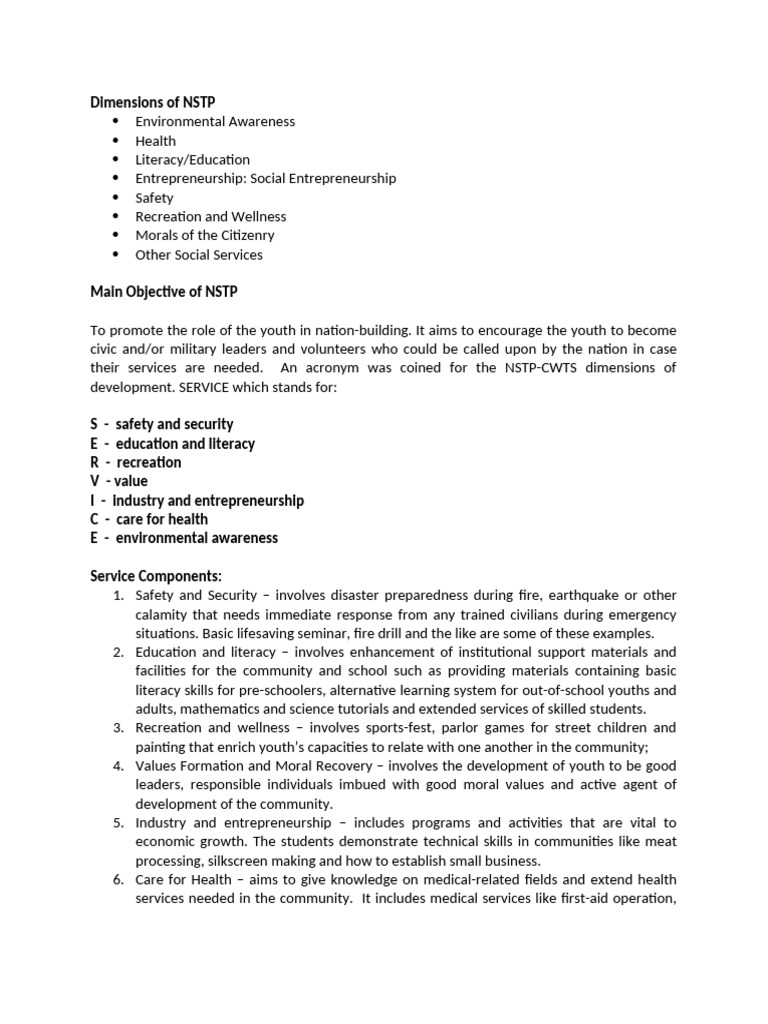 Dimensions of Development 1 | PDF