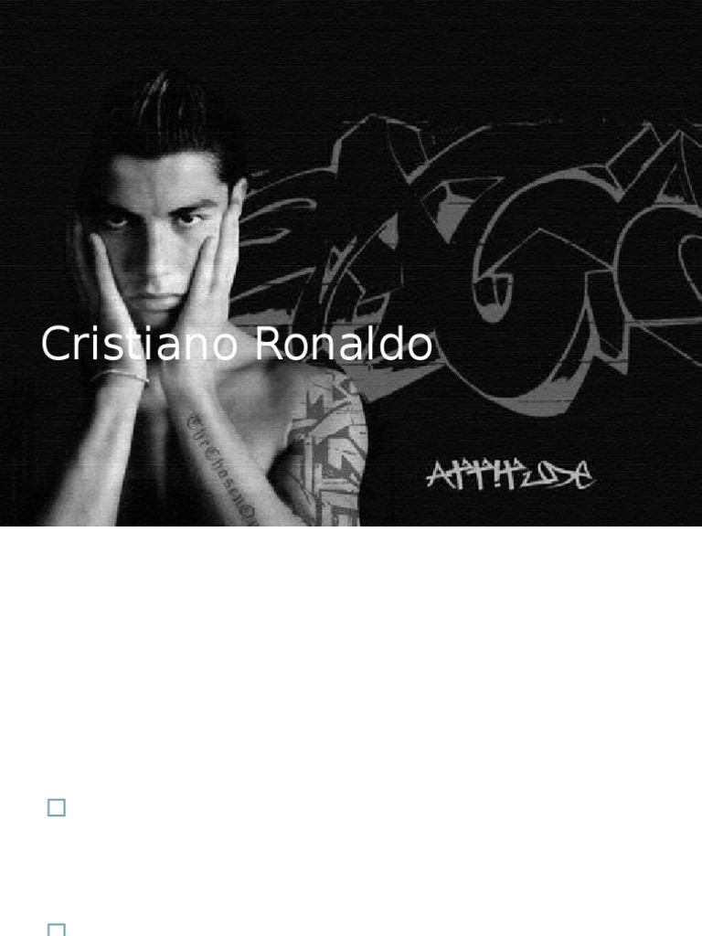 Cristiano Ronaldo Presentation | PDF | Football Codes | Association ...
