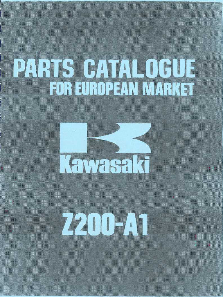 (TM) Kawasaki z200 | PDF