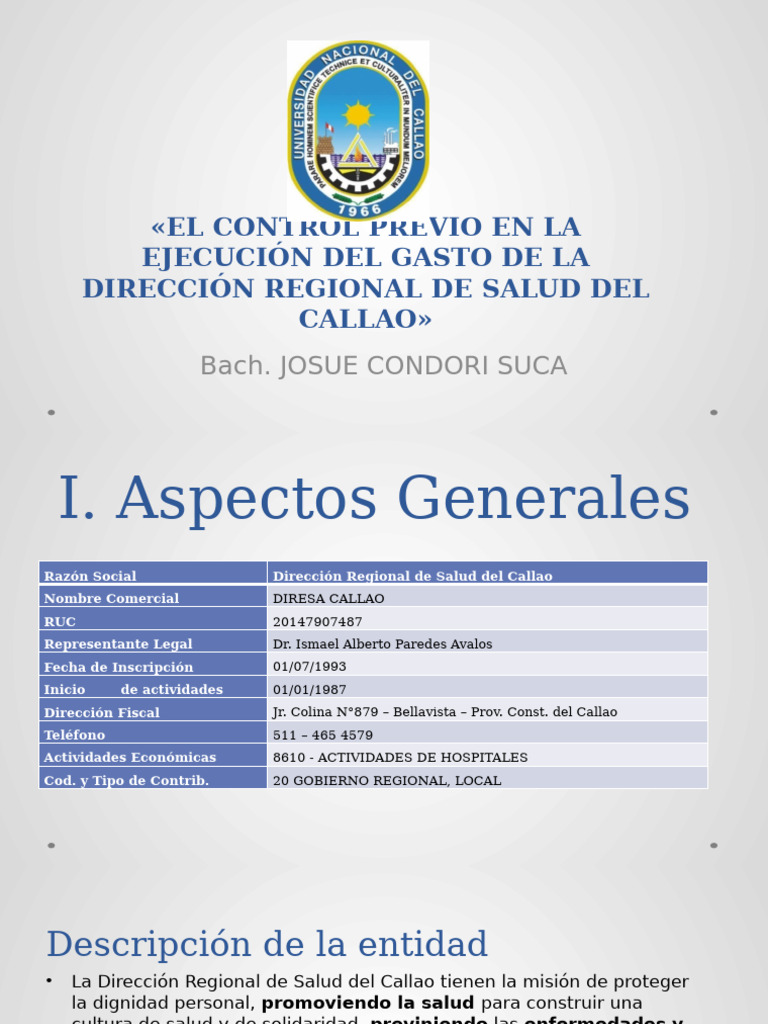 El Control Previo | PDF