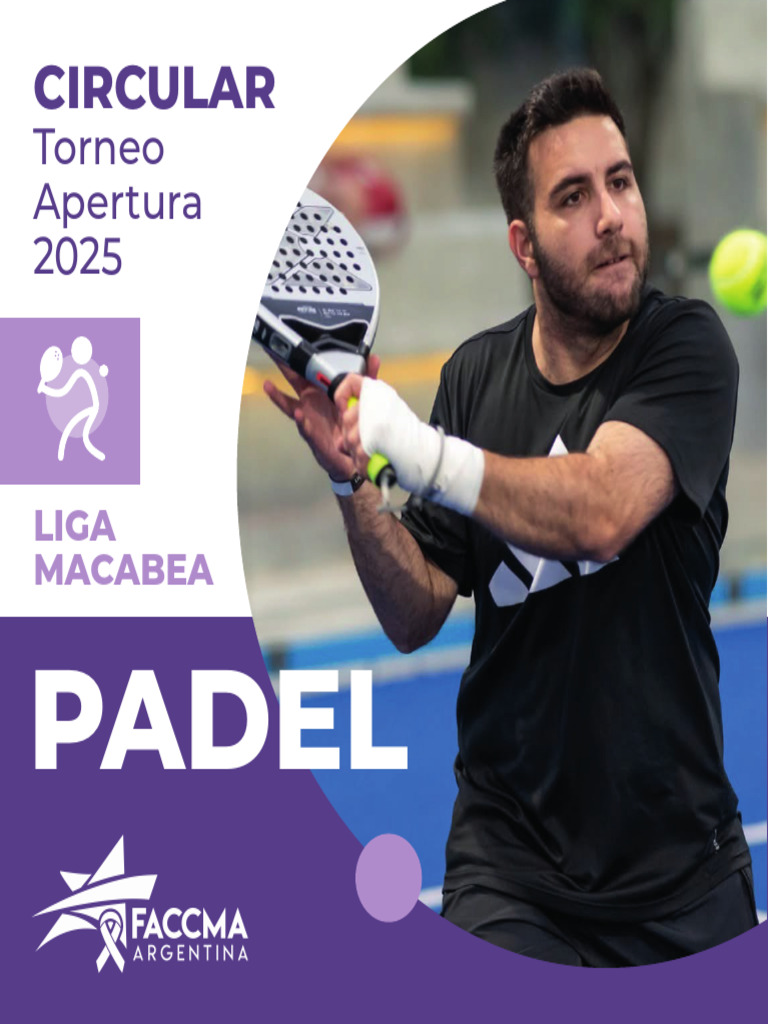 Torneo Apertura 2025 Padel Liga Macabea | PDF