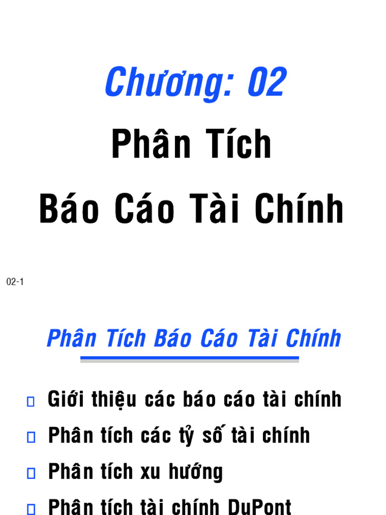 C02 - Phân Tích BCTC | PDF