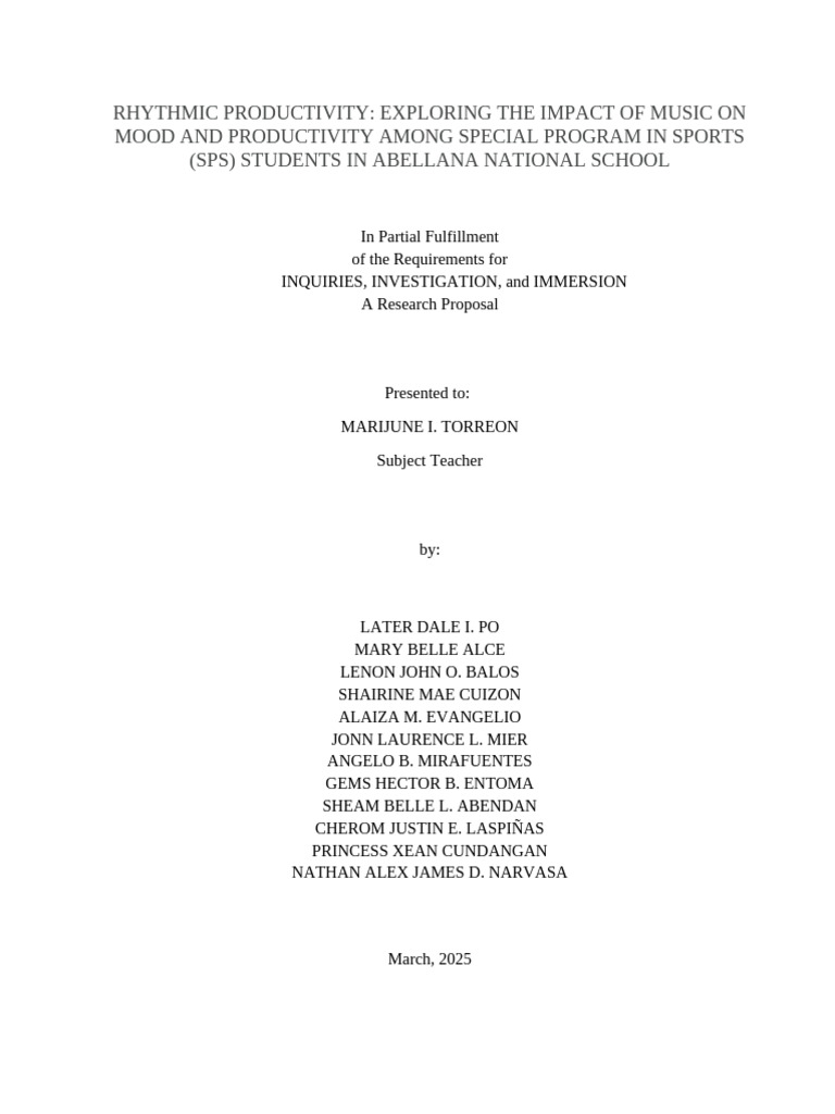 Title Page Format-2 | PDF