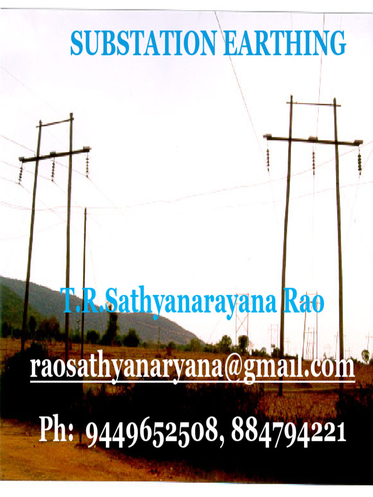 Sub-Station Earthing 250316 182639 | PDF | Electrical Resistivity And ...