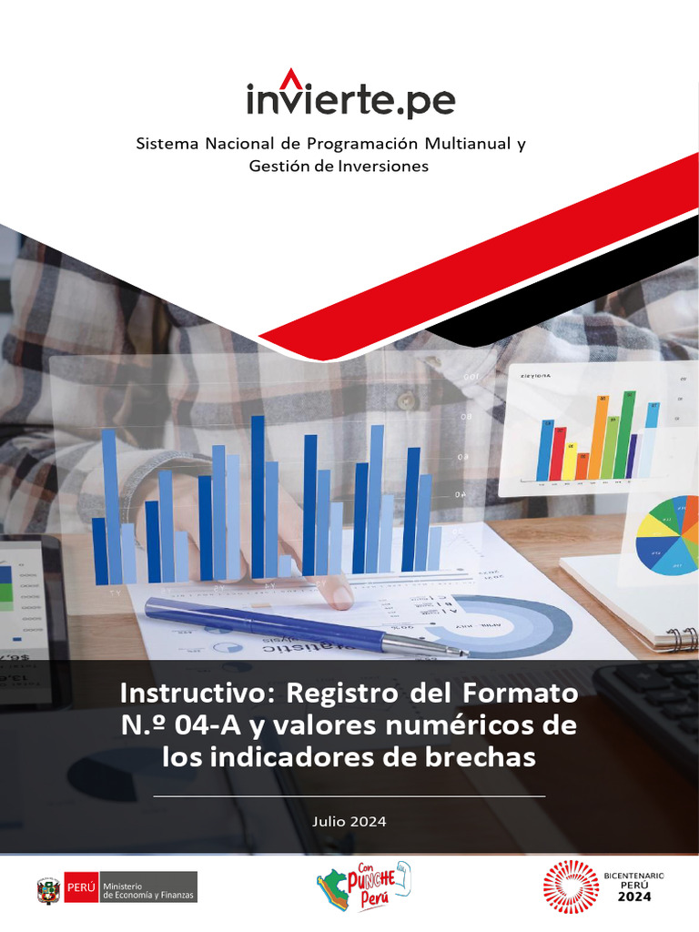 PMI 3 Instructivo Registro Formato Brechas 202406 | PDF | Contraseña | Botón (Computación)