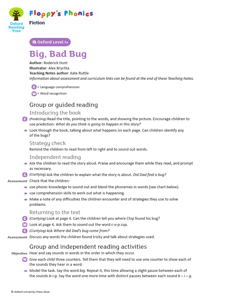 FP Fic Bigbadbug Tns | PDF | Reading Comprehension | Learning