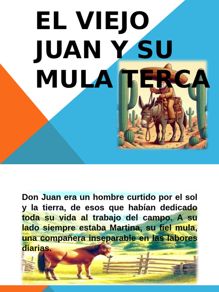 El Viejo Juan y Su Mula Terca | PDF