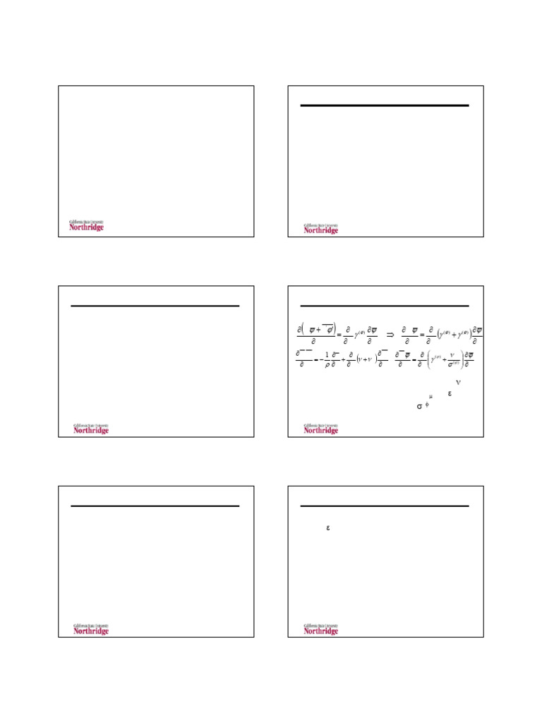 pp03 Intronumerical | PDF | Turbulence | Partial Differential Equation