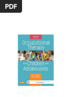 The Otpf 4 | PDF | Occupational Therapy | Cognition