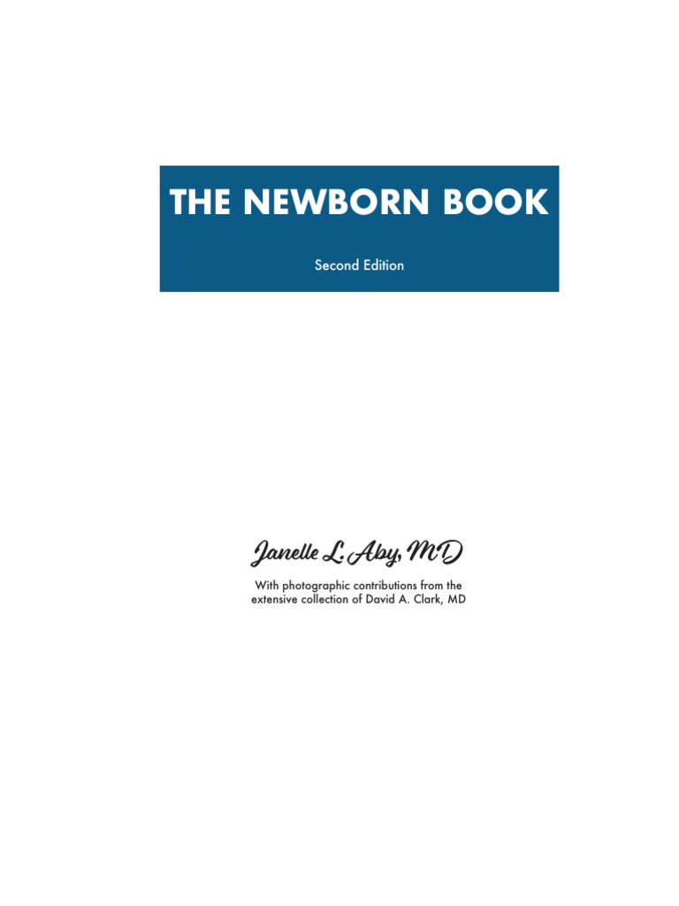 Preview of The Newborn Book, Second Edition | PDF | Nervous System ...