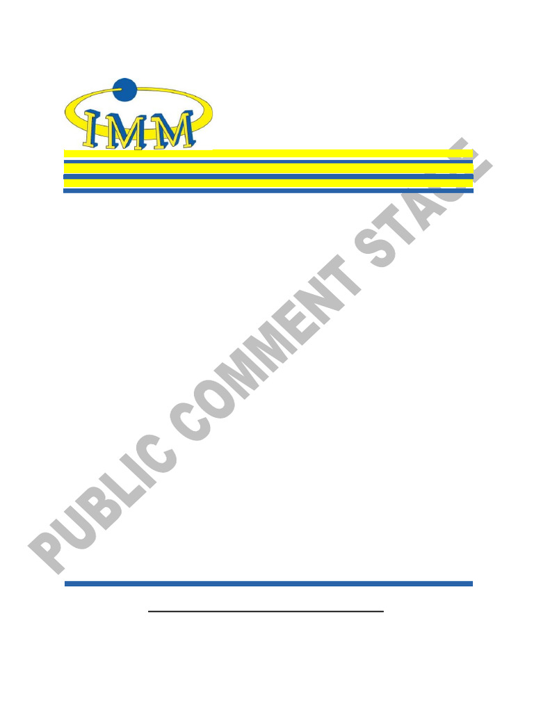 IMM - Insulation STD - IN01 2023 - 04072023 Public Comment | PDF ...
