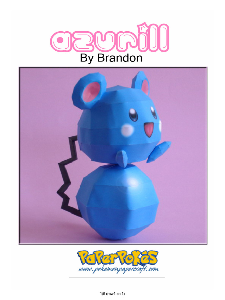 Azurill A4 Lines | PDF