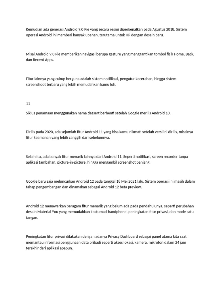 Urutan Android | PDF