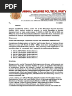 Wild Life (Protection) Amendment Act, 2022 | PDF | Cites | Government