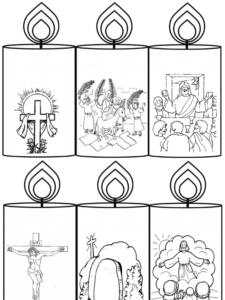 Trabajo de Semana Santa Maestra Janet | PDF