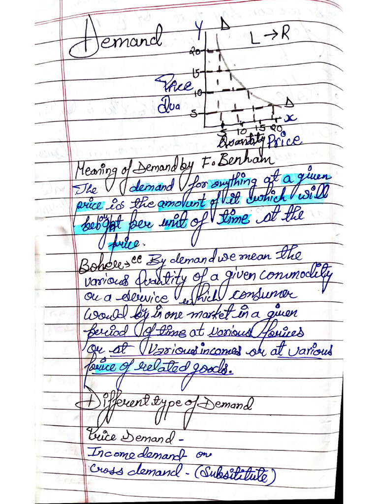 Demand by Vishal | PDF