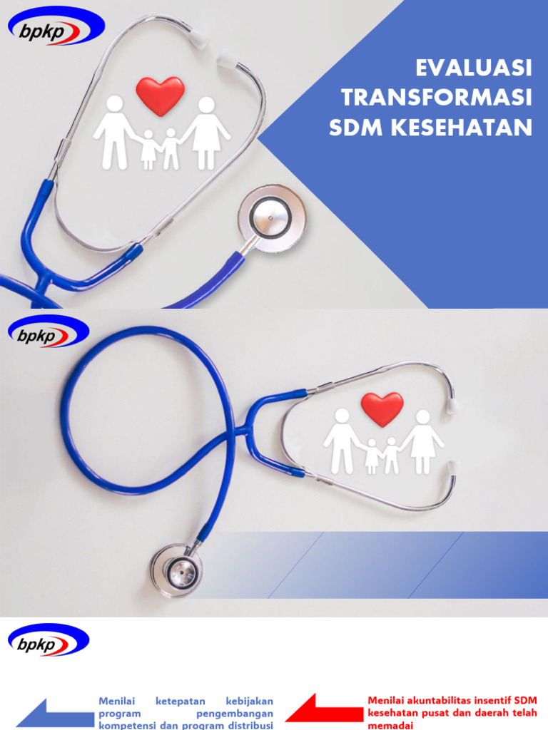 Materi BPKP - Evaluasi Transformasi SDM Kesehatan | PDF