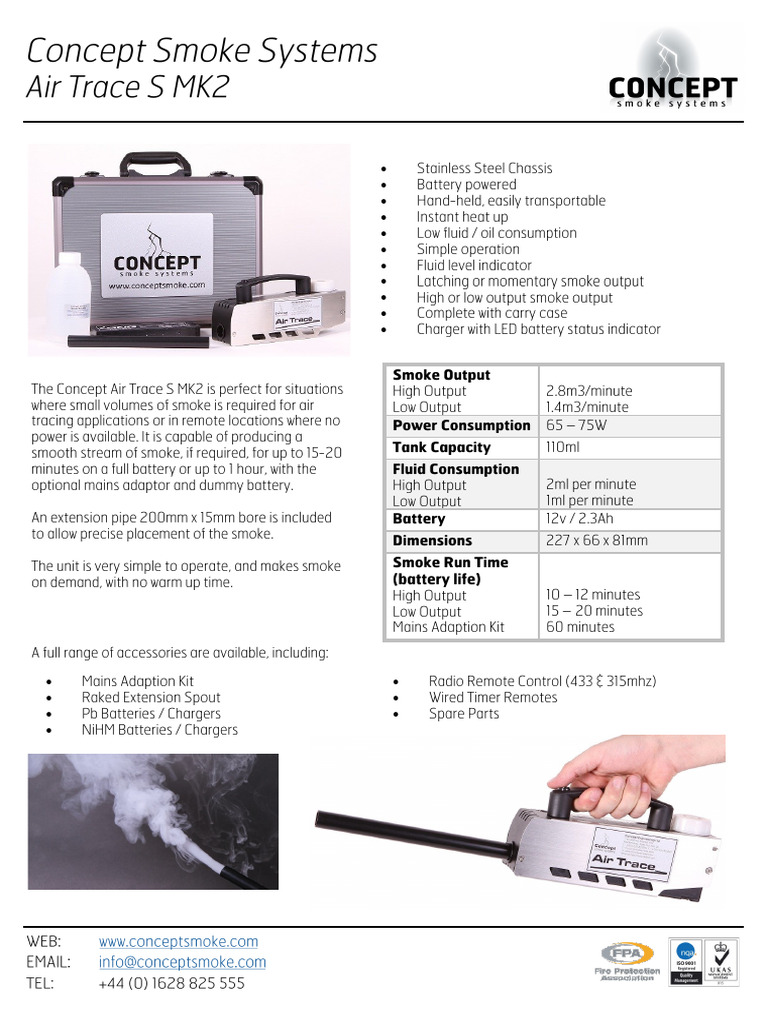 Concept Airtrace S Mk2 | PDF