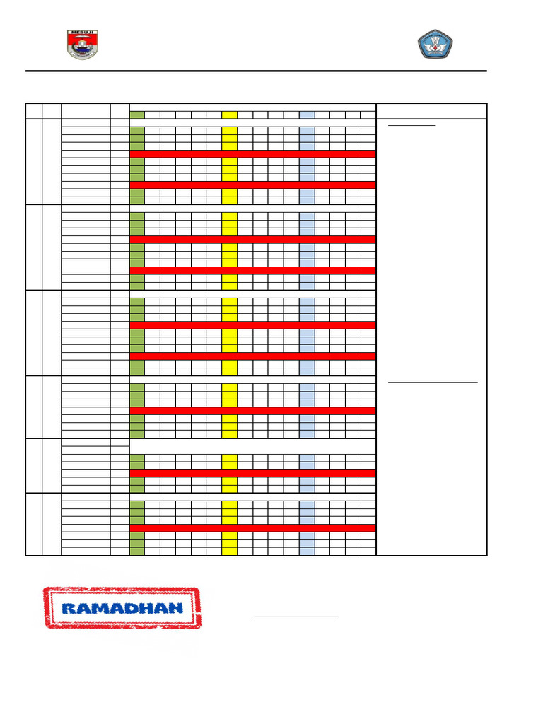 Jadwal Ramadhan | PDF
