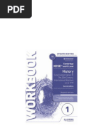 CIE IGCSE History Paper 2 | PDF | Question | Knowledge